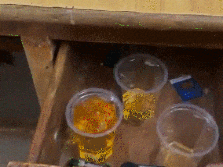 Bharuch Zaghadia Power Outage; DGVCL Employees Drunk Party VIDEOS