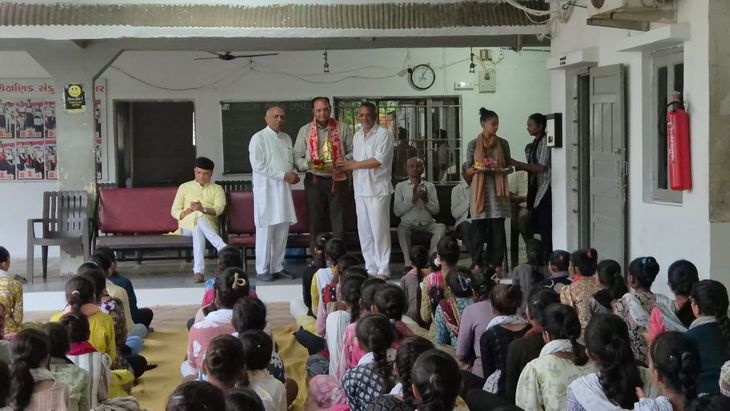 Education seminar held at Damnagar Sardar Patel Girls Hostel