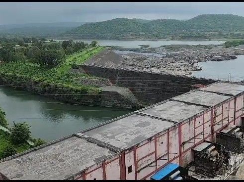 Ukai Dam Water Level Rise; Monsoon Rain Continues | ઉકાઈ ડેમમાં પાણીની ...