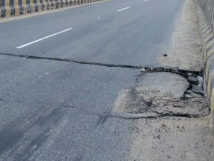 Rupen River bridge on Bahucharaji-Harij Highway in dilapidated ...