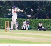 BCA-A team captain Tilak Patel's brilliant batting, 73 runs, Assam team ...