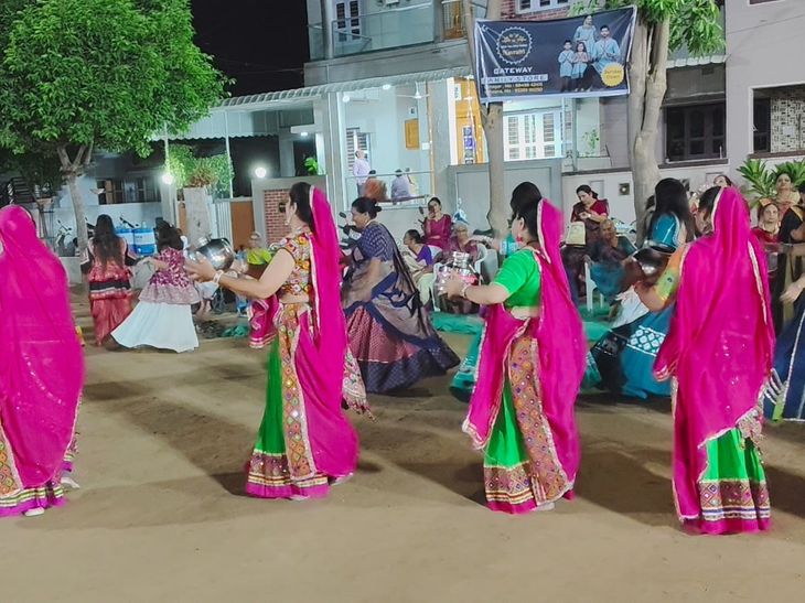 Visnagar Akshardham Township Navratri Celebration Unique Atmosphere