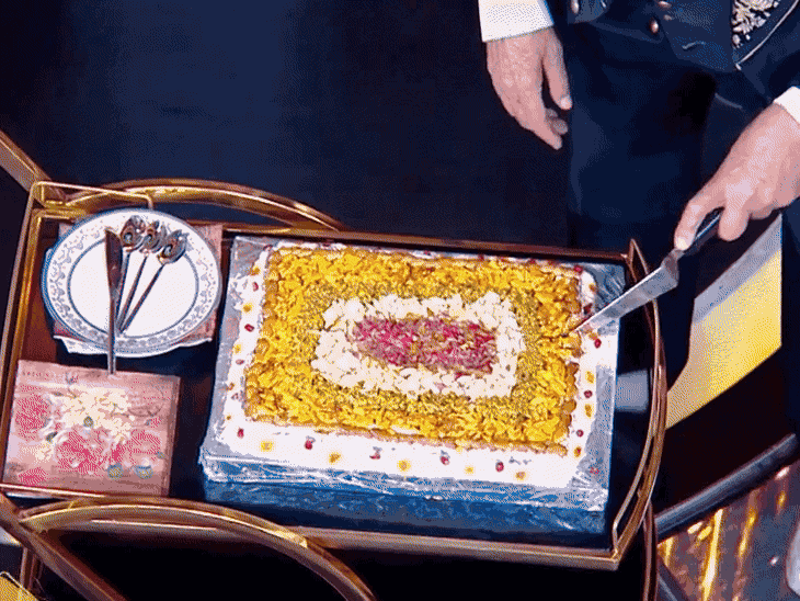 Big B's Blockbuster Birthday Celebration; Cuts Cake on KBC Set with ...