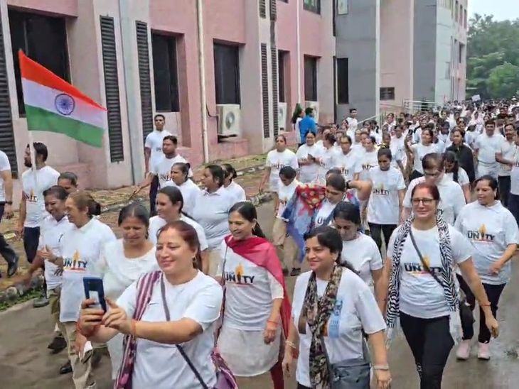 National Unity Day celebrated in Bharuch