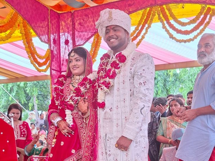 The tenth mass wedding of twenty-seven Kadva Patidar community in Unjha