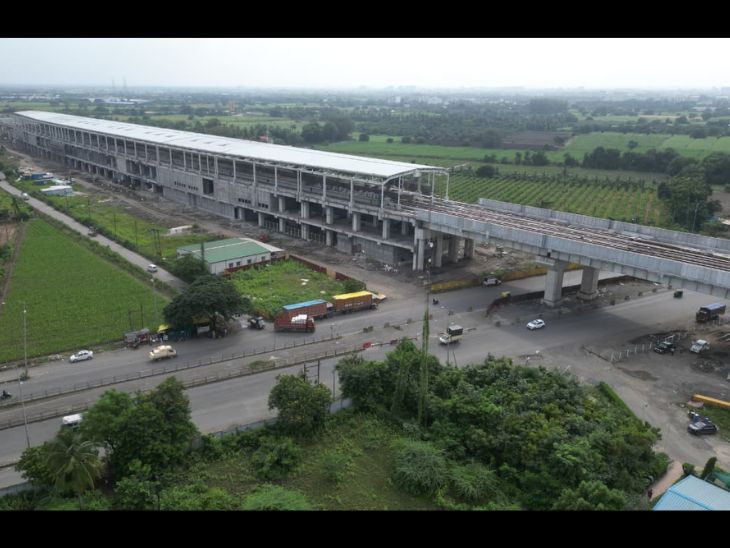 Antroli, the confluence of bullet train, metro and ring road, will ...