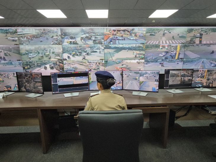 Direct monitoring of 709 CCTV cameras in Surat now from Gandhinagar
