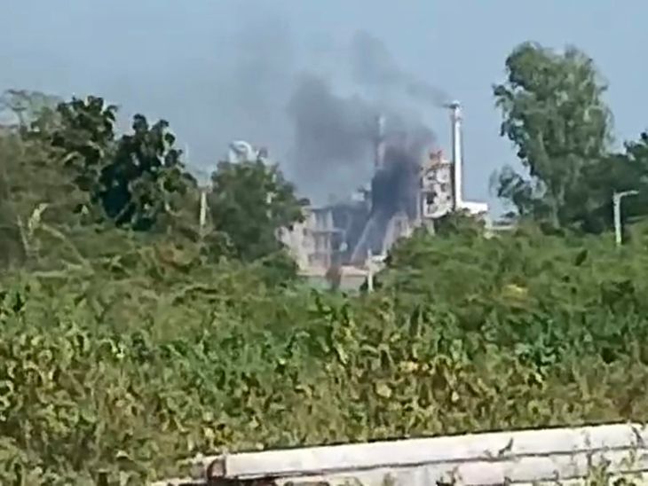 Fire at Merino Company's plant in Halol GIDC