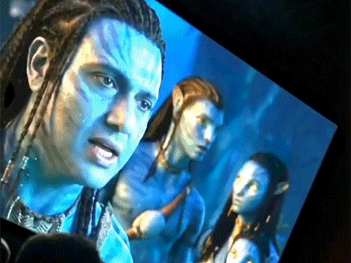 Govinda Hollywood Debut Avatar Fire Ash; Actor Viral Video Nav'i Look ...