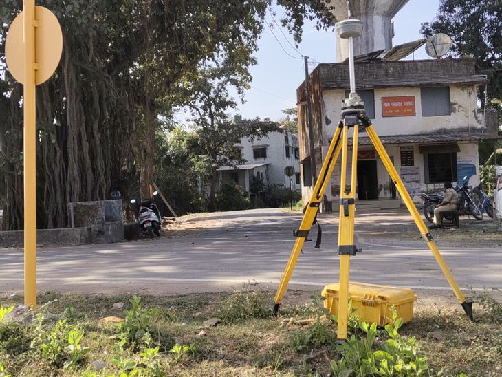 Pardi Bypass Road Survey Start; Fountain Hotel Nashik Highway Survey ...