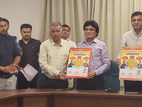 Digital question bank, model paper launched for students for the fourth ...