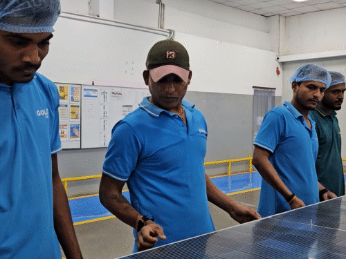 Navsari Gem Artisans Become Solar Experts at Mefatlal Mill Plant