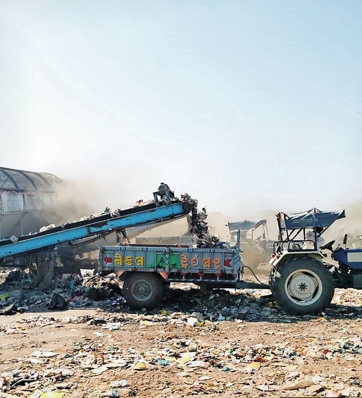 200 to 300 tons of waste will be disposed of on a contract basis by ...
