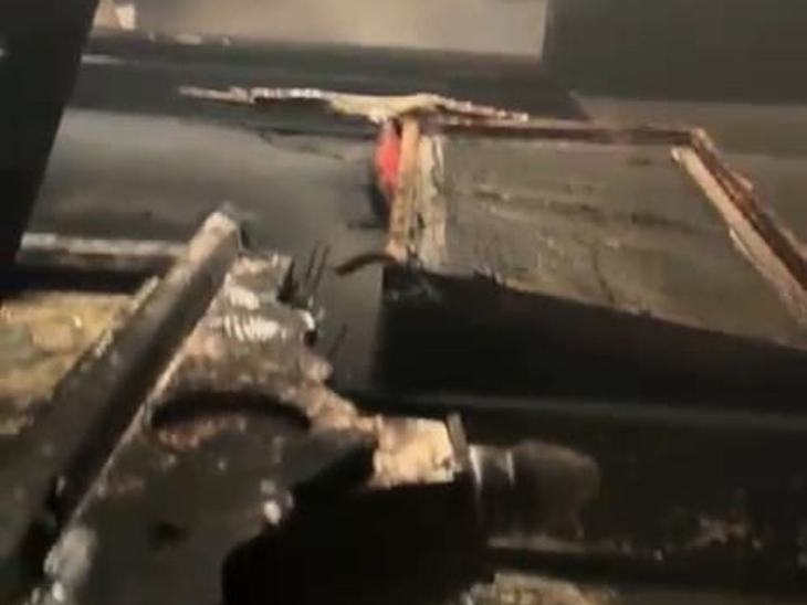 Fire breaks out in flat on fourth floor of residence