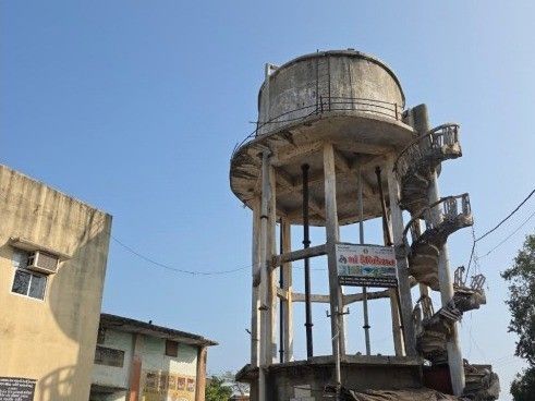 Alarsa Village Gets New Water Tank; USA Donor Contributes Rs 2.71 Lakh