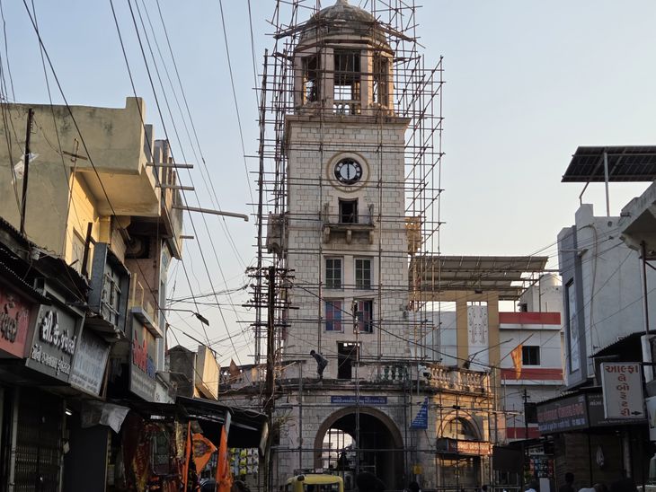 From today, the renovation of Amreli's tower will give the historic ...