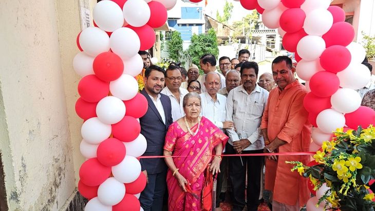 Sarigam Gram Panchayat inaugurated Ganesh Hall at a cost of Rs. 10 lakhs
