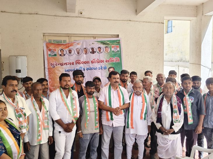 Surendranagar Leader Tejabhai Metaliya Joins Congress | 52 Villages Support
