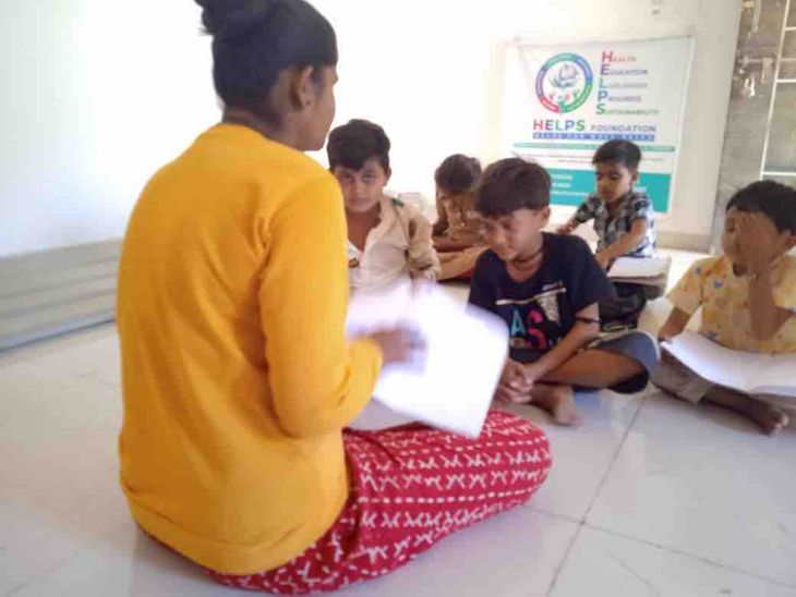 Palnapur: Helps Foundation Free Education for Needy Kids