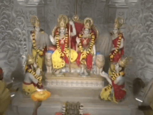 Ayodhya Ram Darbar Pran Pratishtha Anniversary | Mangla Aarti, 56 Bhog ...