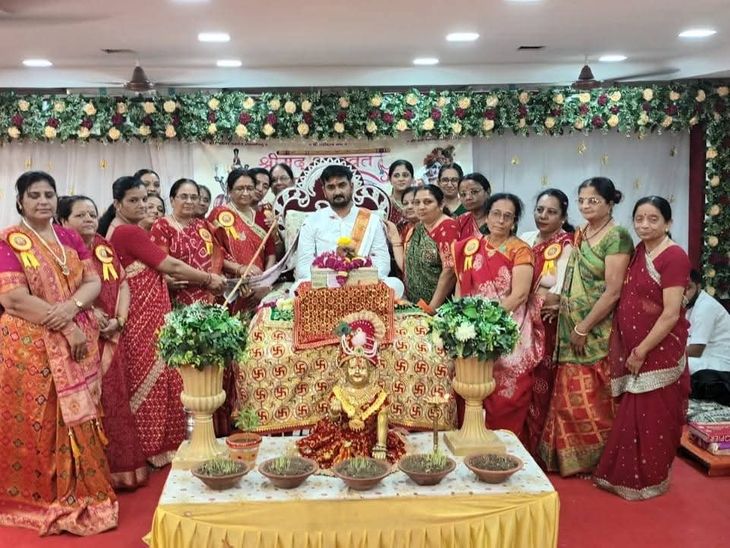 Vadhvan Bhagwat Saptah Concludes; 4000 Devotees Take Mahaprasad
