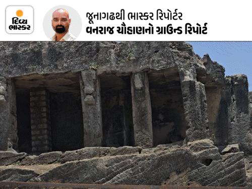 Junagadh Buddhist Caves Neglect Ground Report VIDEOS Lack Signboards ...