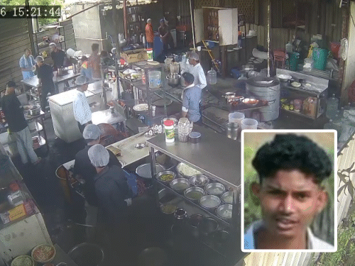 Rajkot Hotel Gas Bottle Blast Kills Youth; CCTV Footage Released