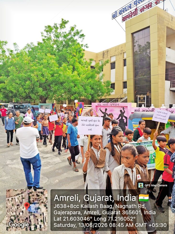 Students' message of public awareness for renunciation of plastic and ...