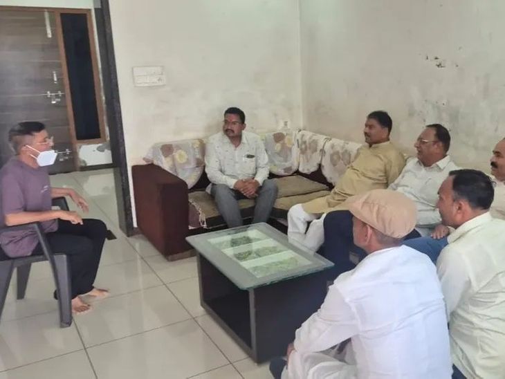 Bhiloda BJP Leader Babubhai Parmar Visit; Minister PC Baranda Inquires ...