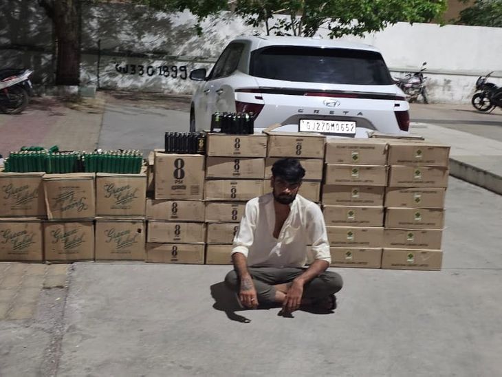 Botad Police Seize 2208 Liquor Bottles; ₹12.12 Lakhs Seized