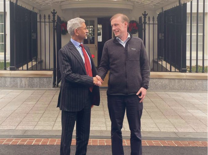 EAM S Jaishankar meets US National Security Advisor Jake Sullivan