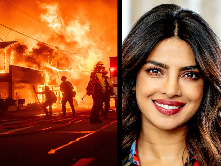 Priyanka Chopra reacts to Los Angeles Wildfires Many celebs lose homes ...