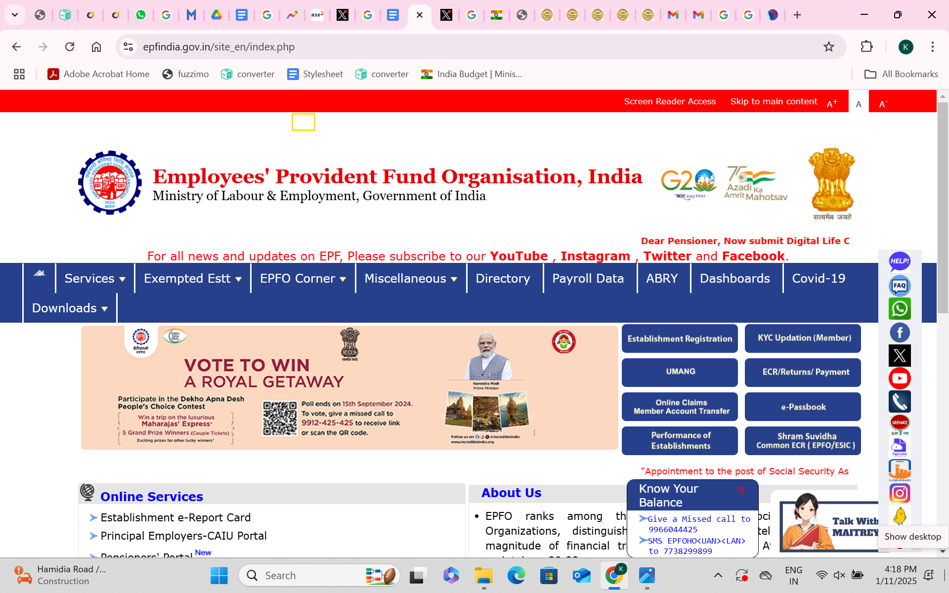How to get PF passbook online?, Available on EPFO portal, UMANG app ...