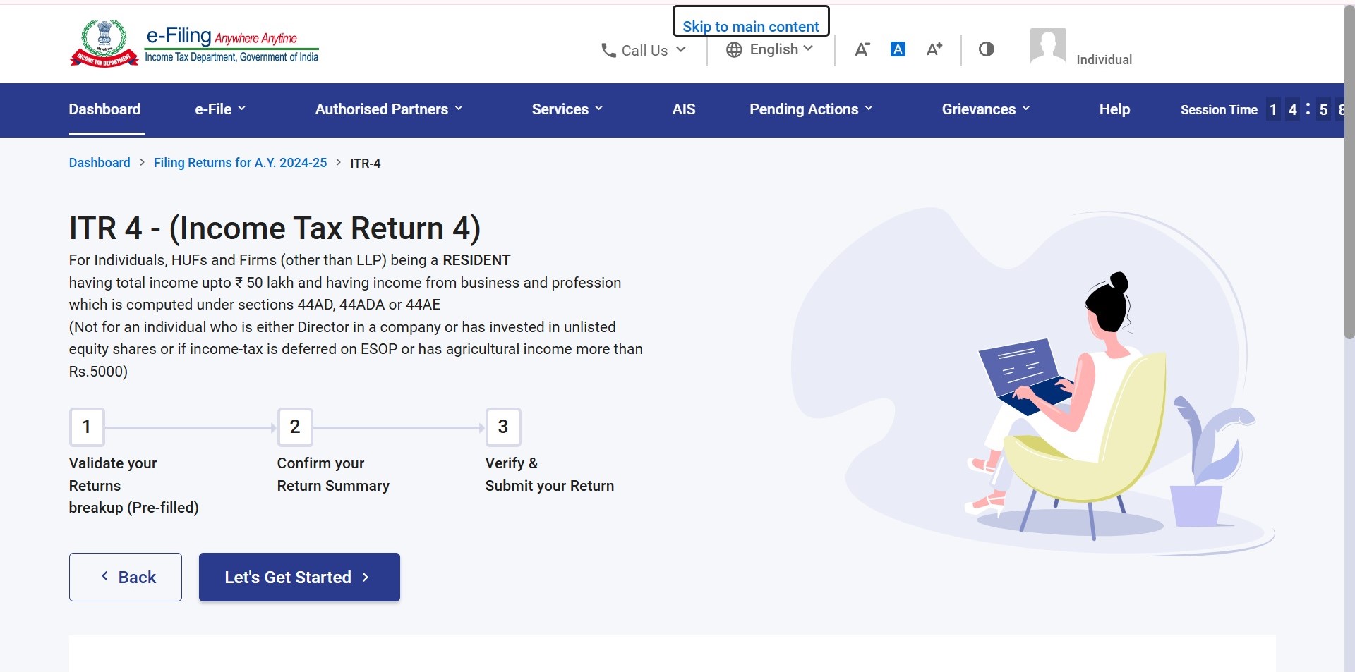 Which ITR form should you file Assessees with total income of ₹50 lakh ...