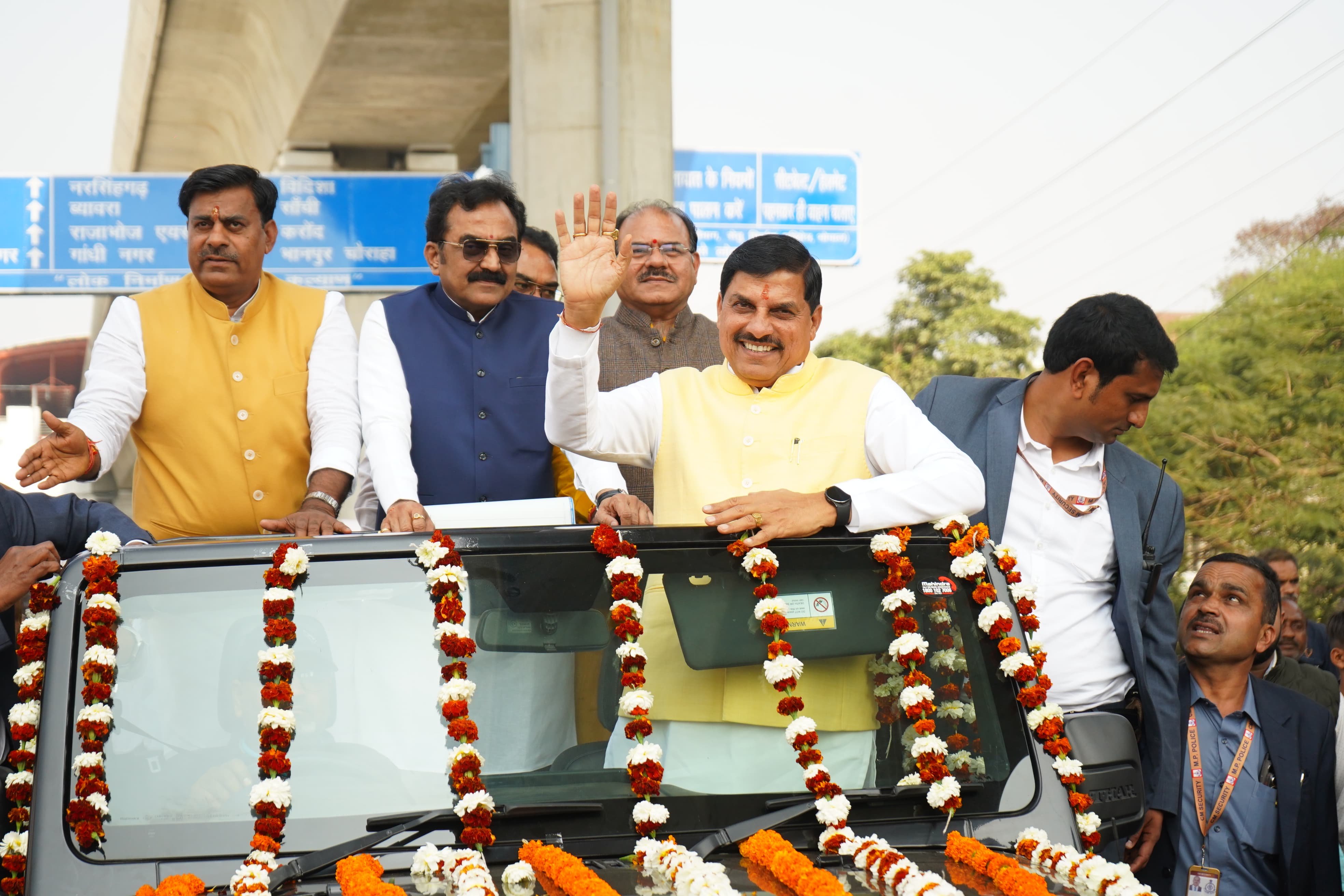 MP's longest flyover is now named Ambedkar Bridge - Madhya Pradesh News ...