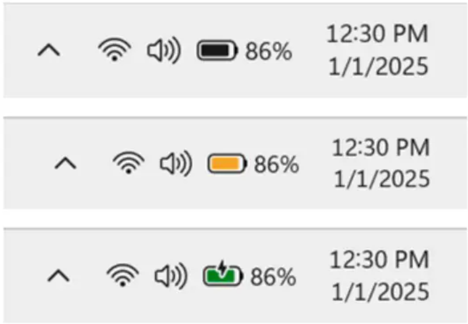 Windows 11 gets a colorful upgrade-Color-coded battery indicators are ...