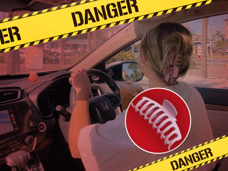 road safety expert warns women should avoid hair clutcher while driving ...
