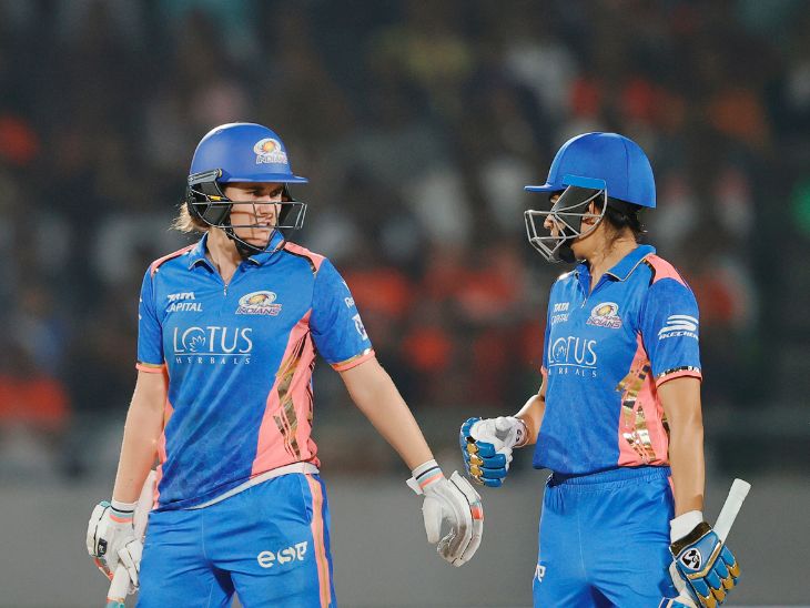 WPL 2025- Mumbai Indians beat Gujarat Giants by 6 wickets: Matthews scalps 3 wickets, Nat Sciver ...