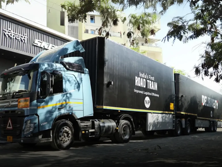 India’s first ‘Road Train’ hits the roads