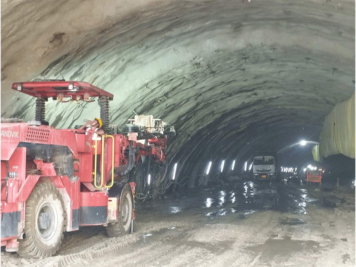 Keshkal Tunnel construction revealed in pictures: Raipur to ...