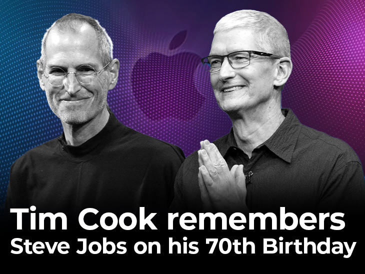 Tim Cook celebrates Steve Jobs on his 70th birthday-he saw the world in ...