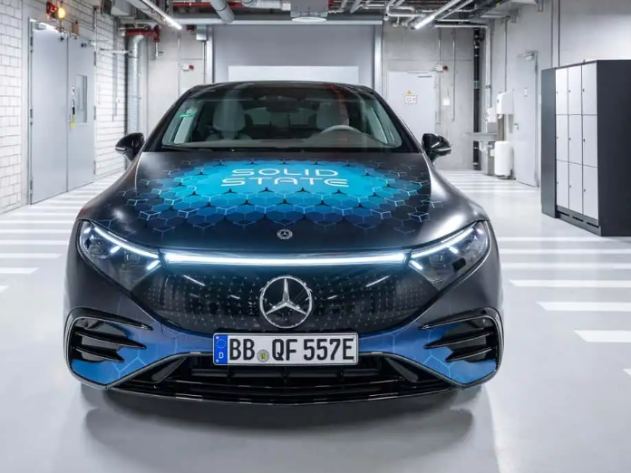 Mercedes’ solid-state battery prototype goes real world- 25% more range ...