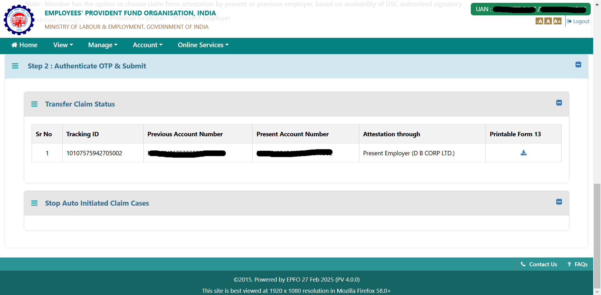 How to merge old PF account to a new one?, Check step-by-step process ...