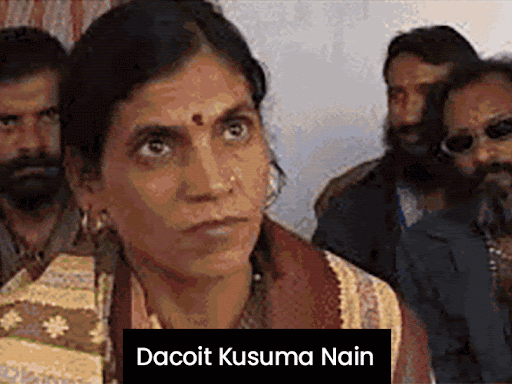 Ghee lamps lit after dacoit Kusuma Nain passes away