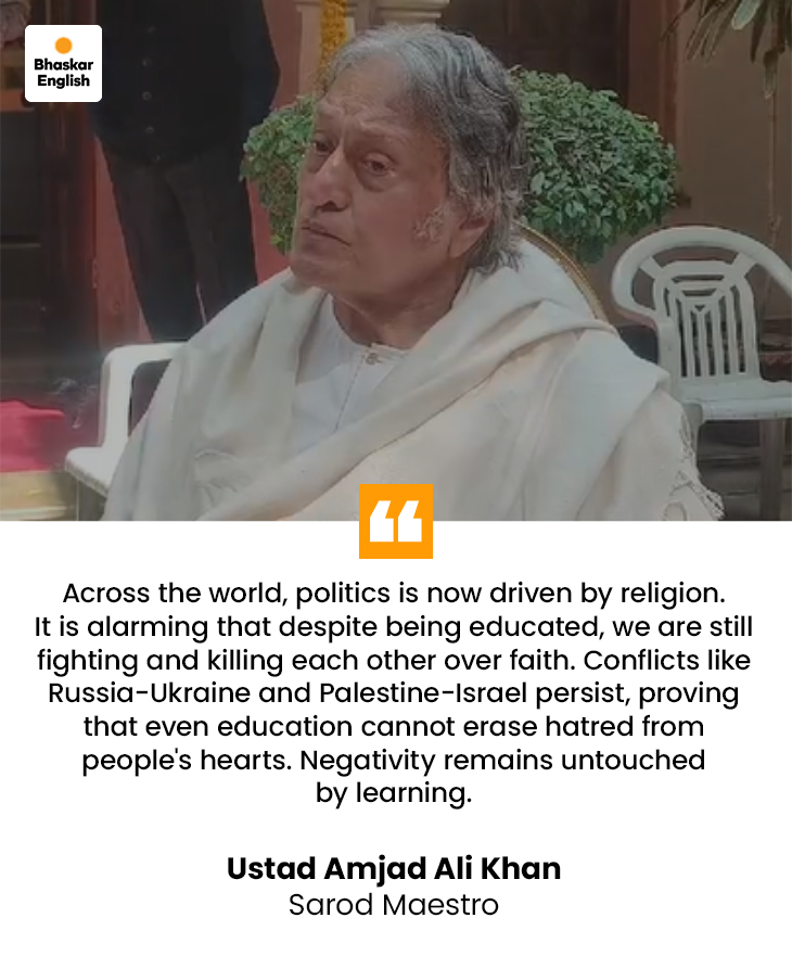 Ustad Amjad Ali Khan saddened by exclusion from Tansen Festival: Sarod ...