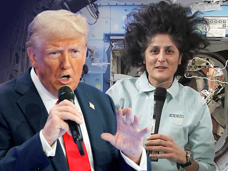 Trump on stranded astronaut Sunita Williams' return to Earth, Solid ...