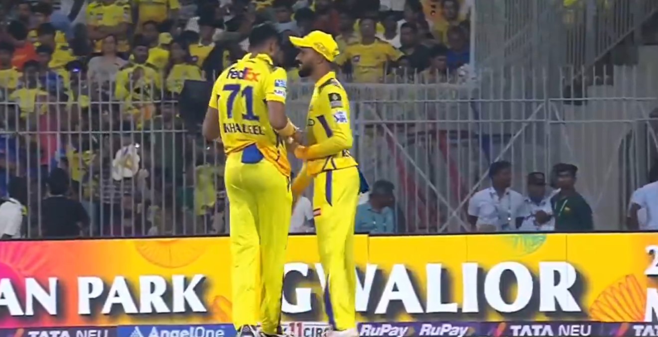 Did CSK tamper with the ball during win against MI? Viral video ...