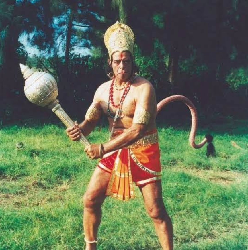 dara singh as hanuman in ramanand sagar ramayan makeup tricks