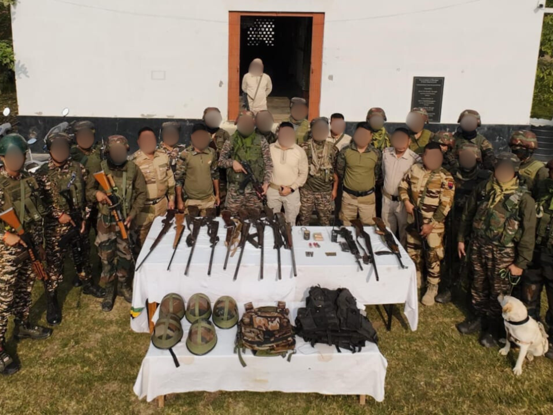 Indian Army seize huge cache of arms and ammunitions