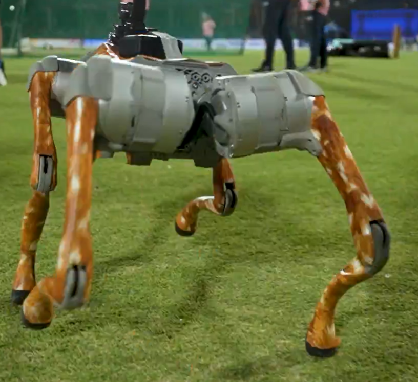 IPL’s new four-legged star robo dog steals the spotlight